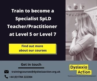 Professional accreditation to teach and assess students with dyslexia ...